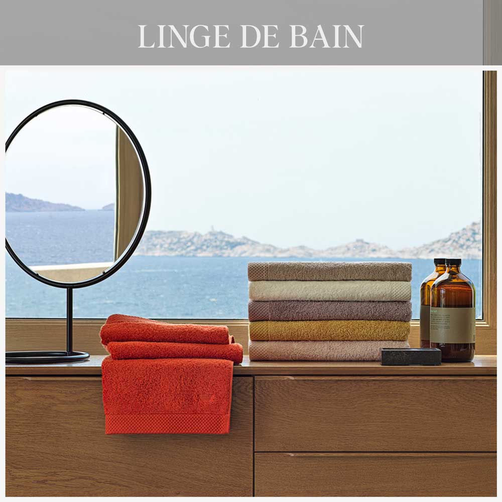 Linge de maison de la collection Descamps - Haut de gamme